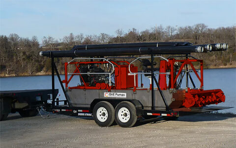Sediment Slayer Pond Dredge | Small Dredge | DAE Pumps